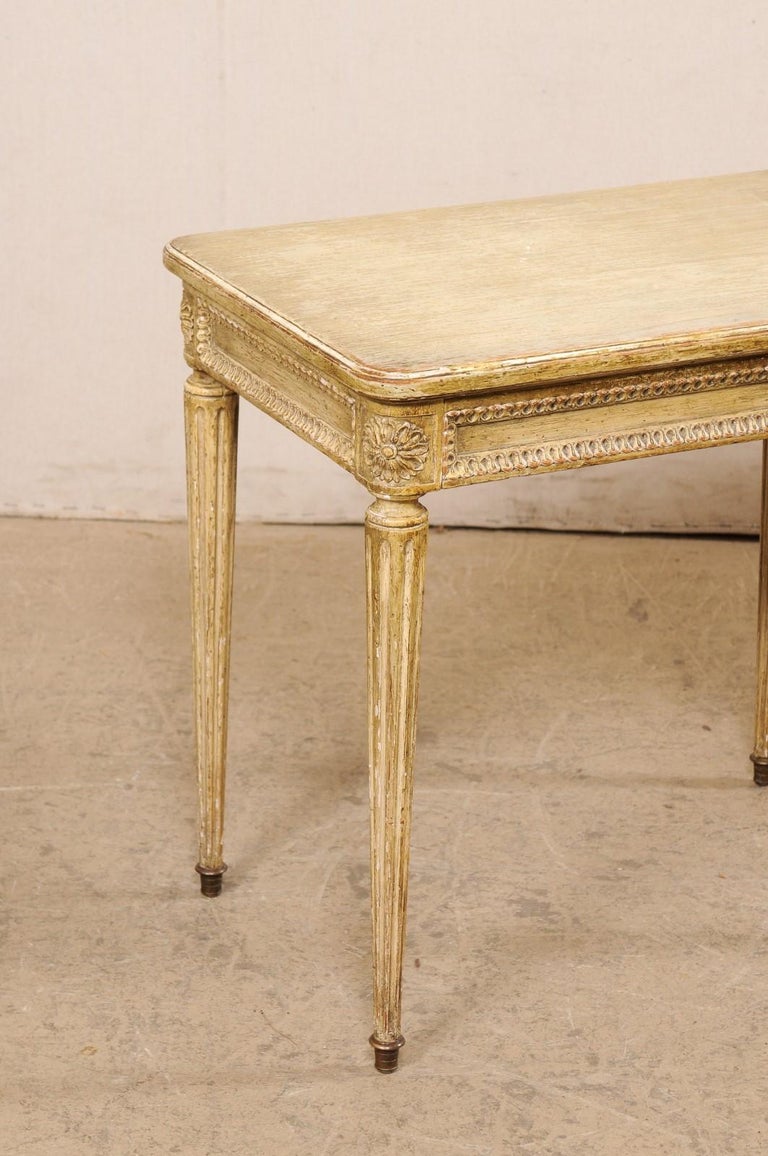 Louis XVI Style French Side Table with its Original Painted Finish ...