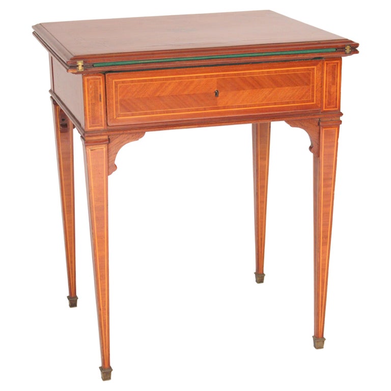 Louis XVI Style Games Table For Sale at 1stDibs