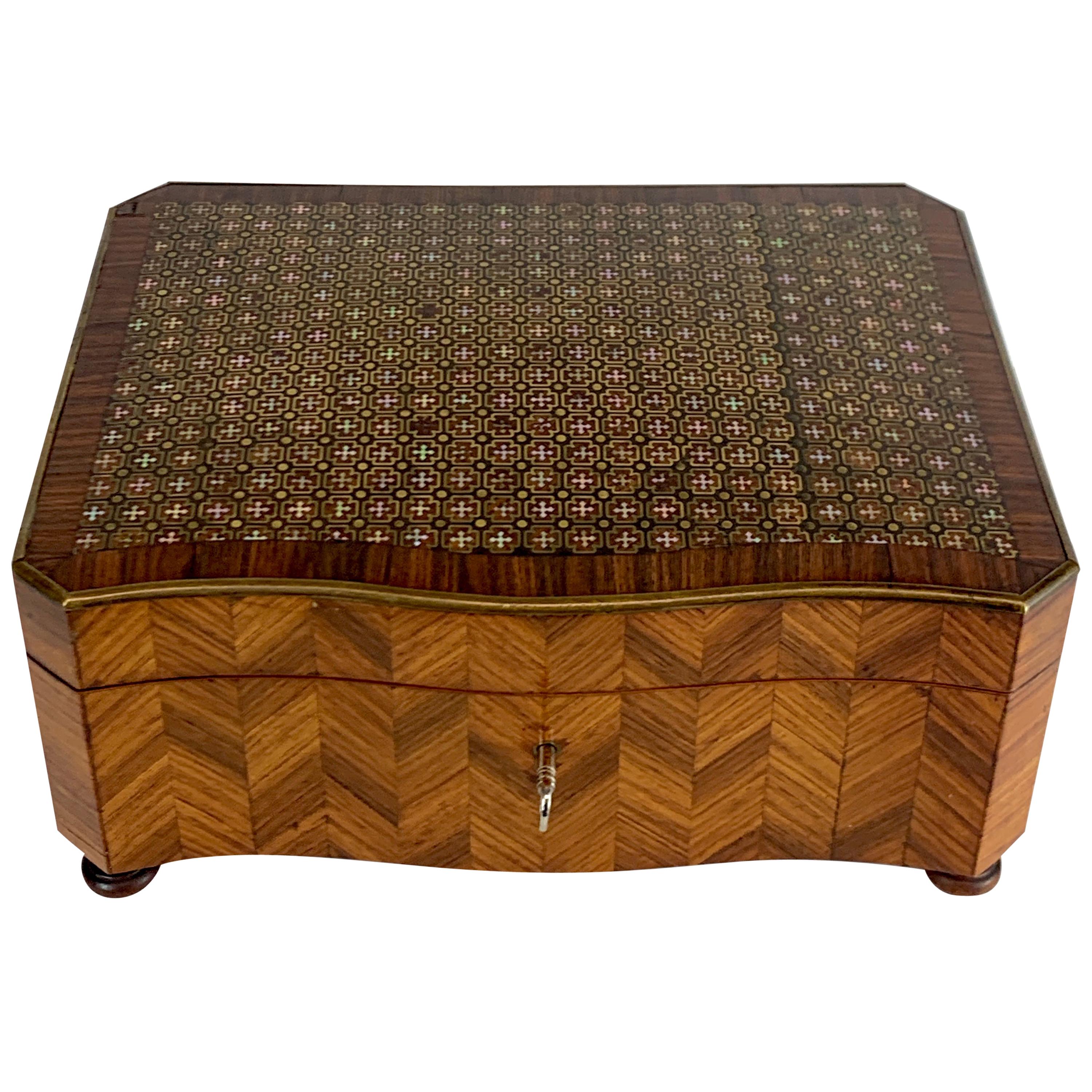 Gorgeous Crystal Box with Louis XVI and Marie Antoinette For Sale at ...