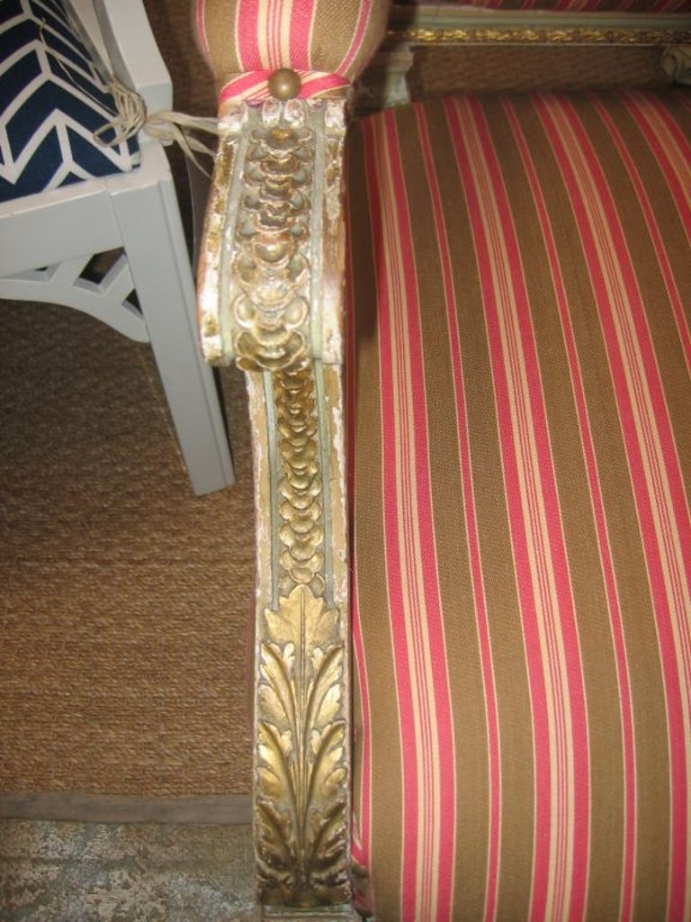 Louis XVI Style Settee For Sale at 1stDibs