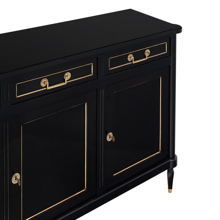 Louis XVI Style Three Door Buffet For Sale at 1stDibs