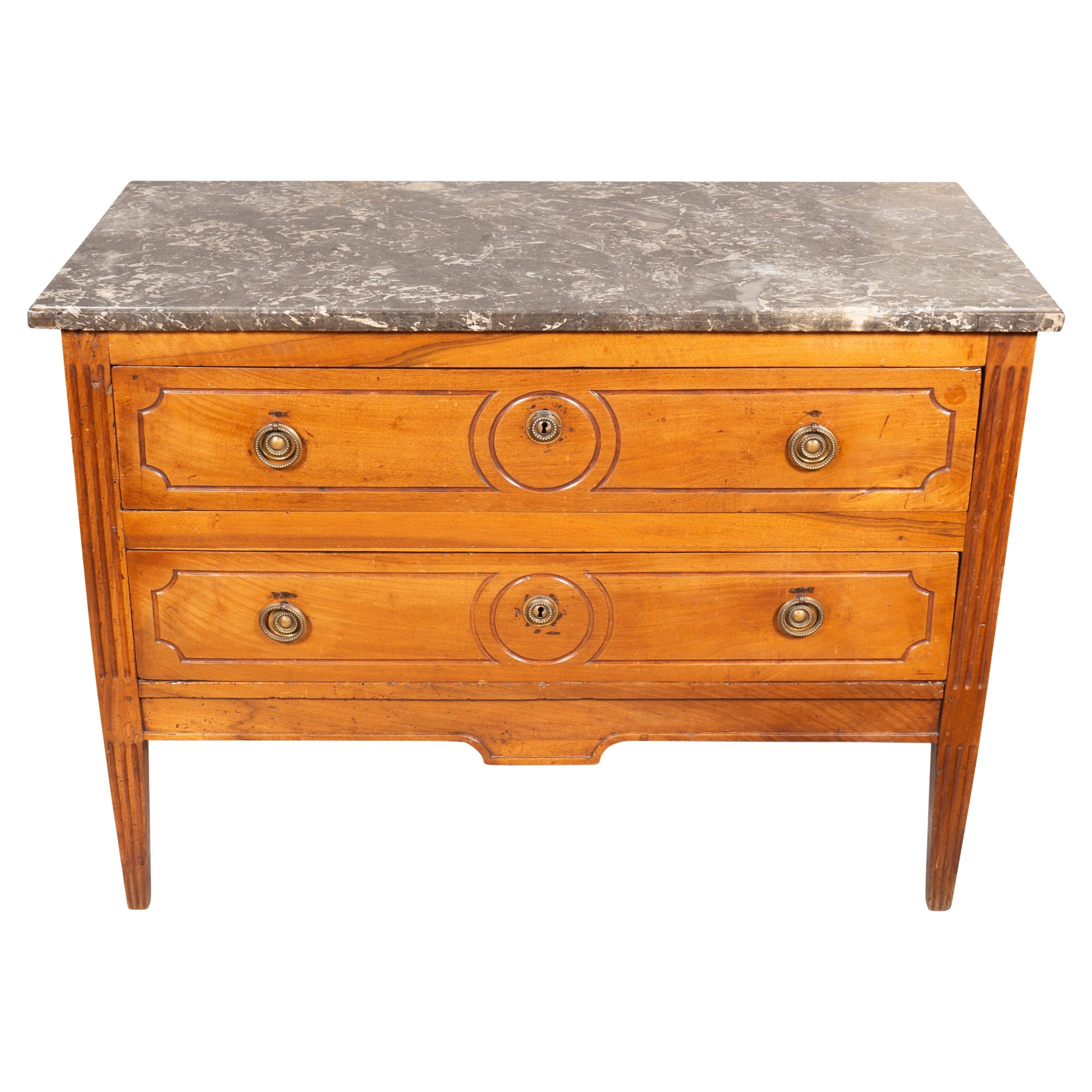 Louis XVI Commode in Mahogany For Sale at 1stDibs