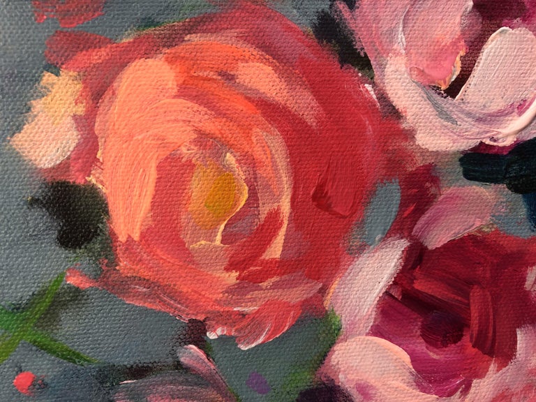 Louise Baker - Be Merry, Painting, Acrylic on Canvas For Sale at 1stDibs