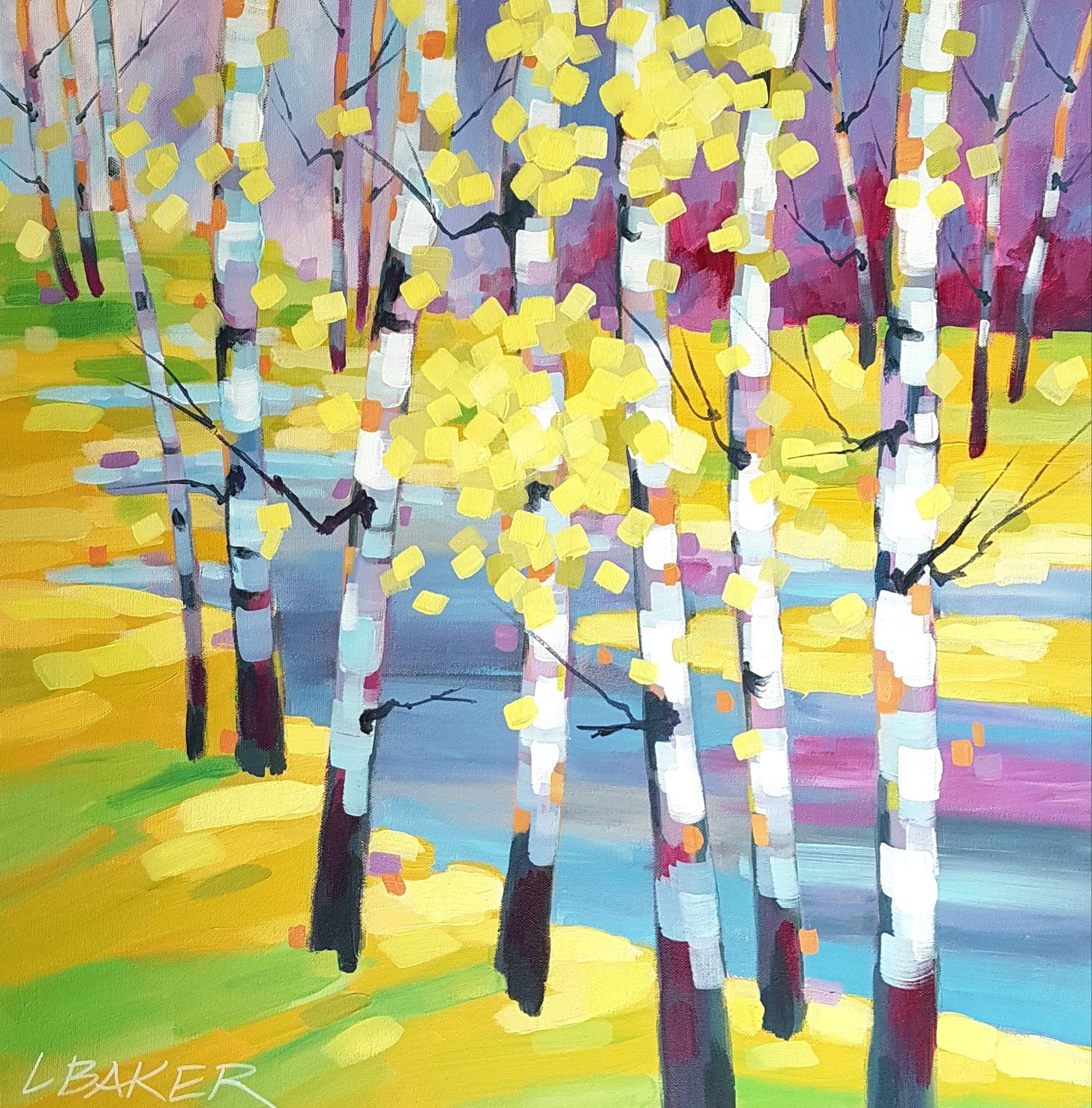 Louise Baker - So Many Raindrops, Painting, Oil on Canvas For Sale at ...