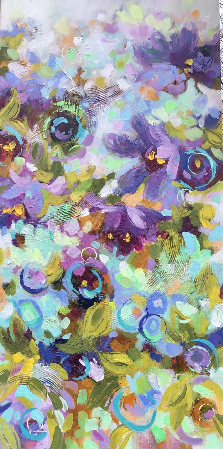 Louise Baker - Irrepressible, Painting, Acrylic on Canvas For Sale at 1stDibs