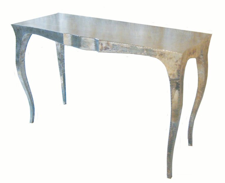 Louise Console Table in White Bronze by Paul Mathieu for Stephanie ...