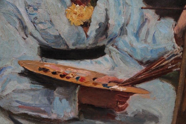 Louise Jopling - Self Portrait - British Victorian oil painting ...