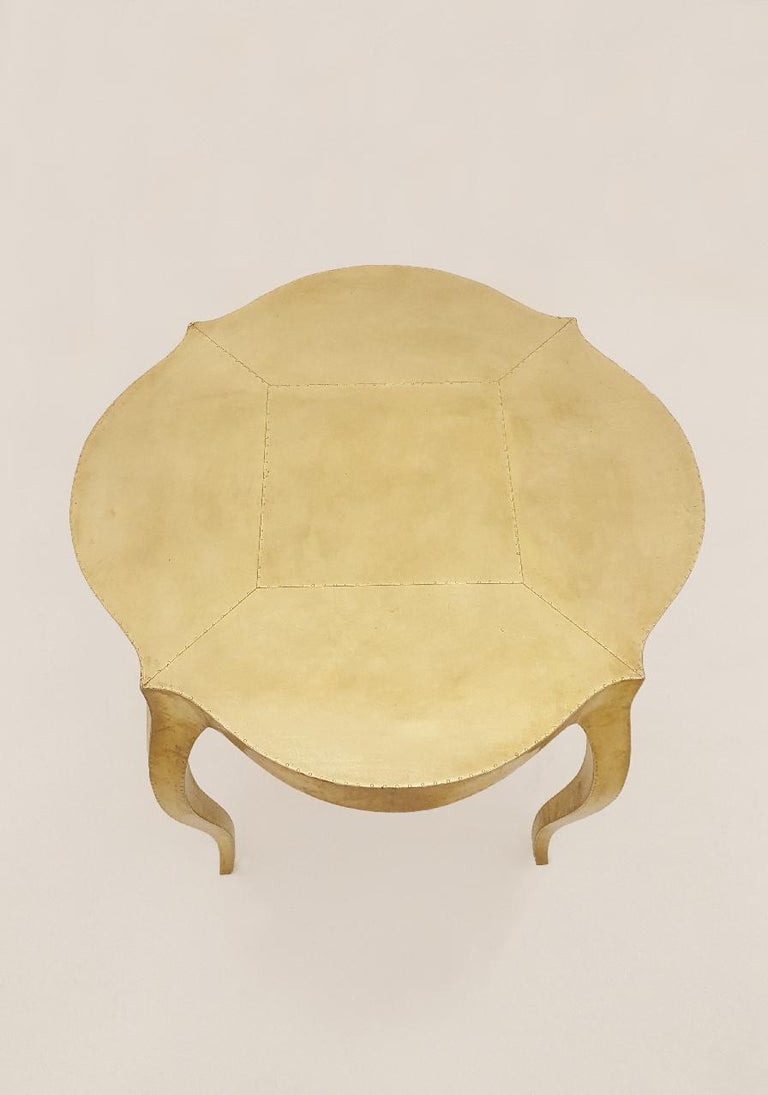 Louise Round Table in Brass Handcrafted in India by Paul Mathieu For ...