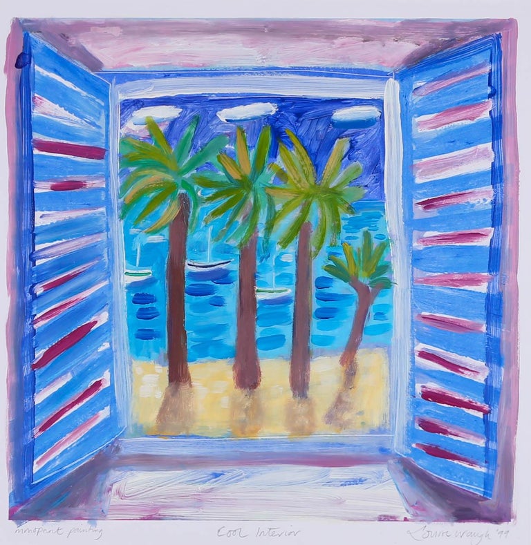 Louise Waugh - Louise Waugh - 1999 Monotype, Cool Interior For Sale at ...