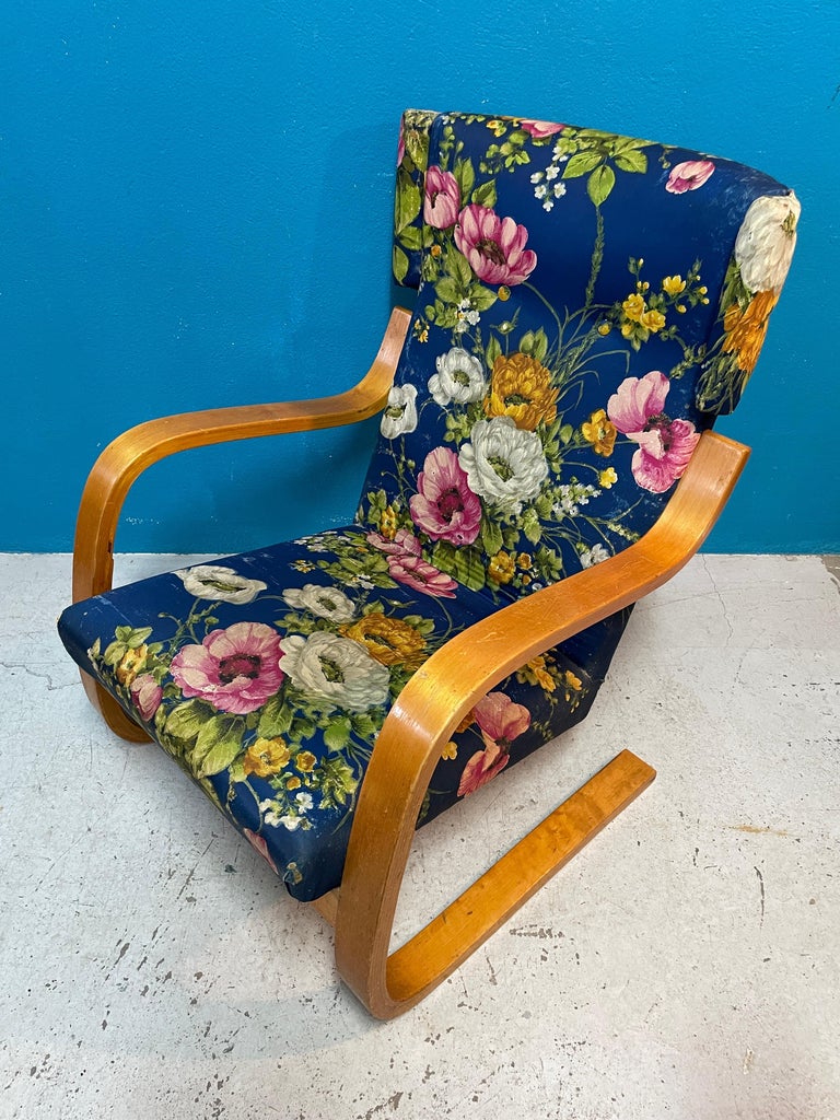 Lounge Chair A35 Designed by Alvar Aalto for Artek, 1940s For Sale at ...