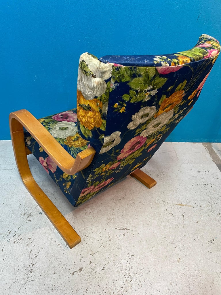 Lounge Chair A35 Designed by Alvar Aalto for Artek, 1940s For Sale at ...
