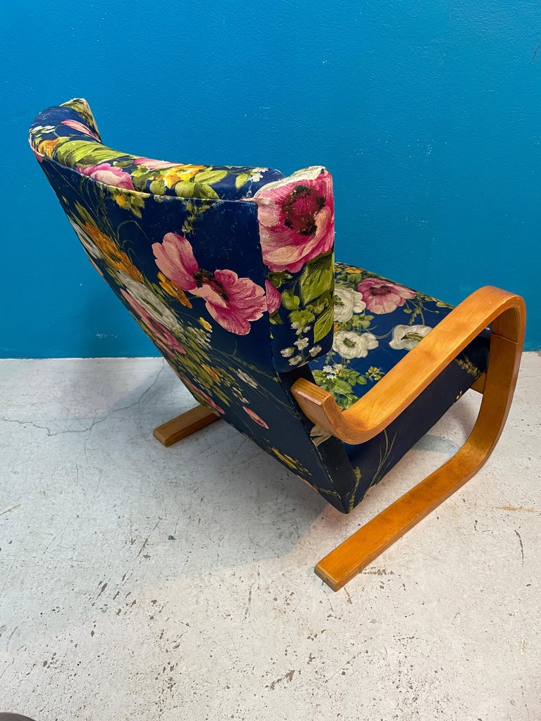 Lounge Chair A35 Designed by Alvar Aalto for Artek, 1940s For Sale at ...