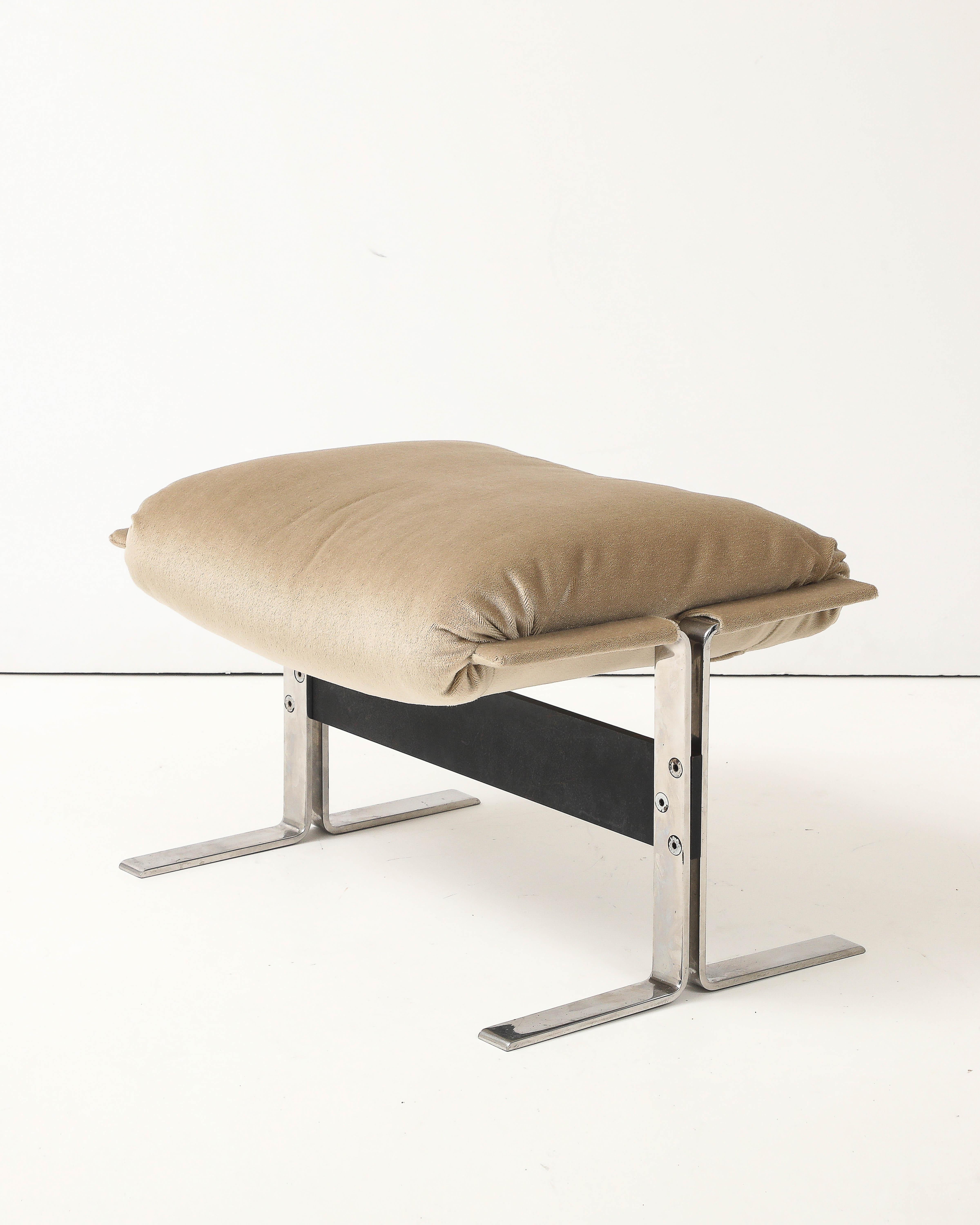 Lounge Chair and Ottoman by Richard Hersberger for The Pace Collection ...