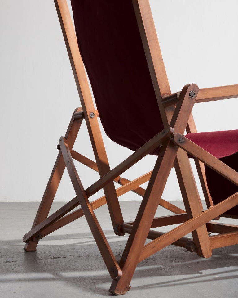 Lounge chair by Lucio Costa For Sale at 1stDibs