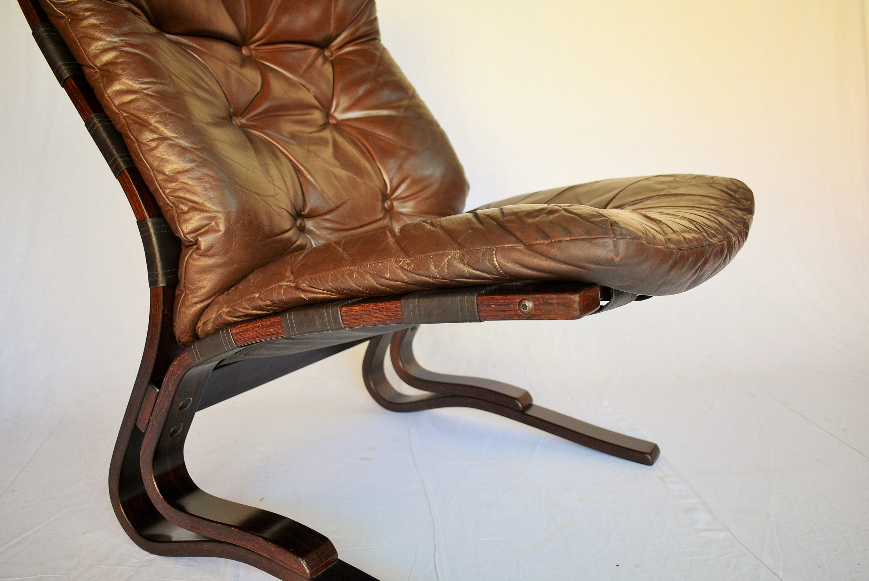 Lounge Chair by Oddvin Rykken for Rybo Rykken and Co, 1970s at 1stDibs