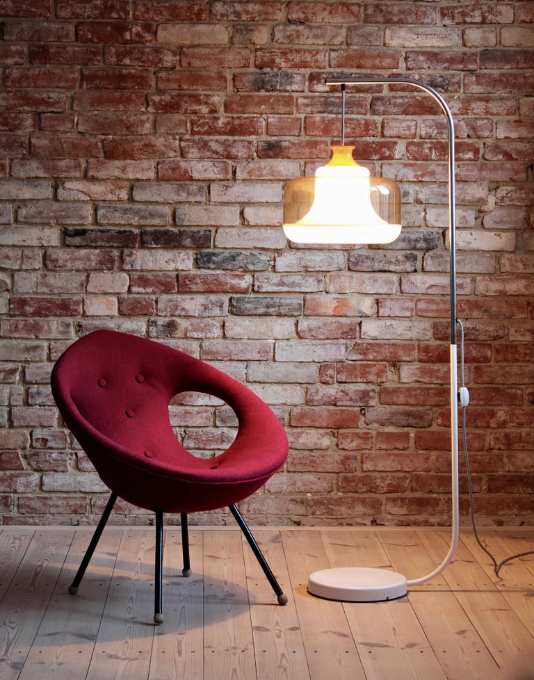 Lounge Chair, UFO, Reupholstered in Kvadrat Fabric, Space Age ...