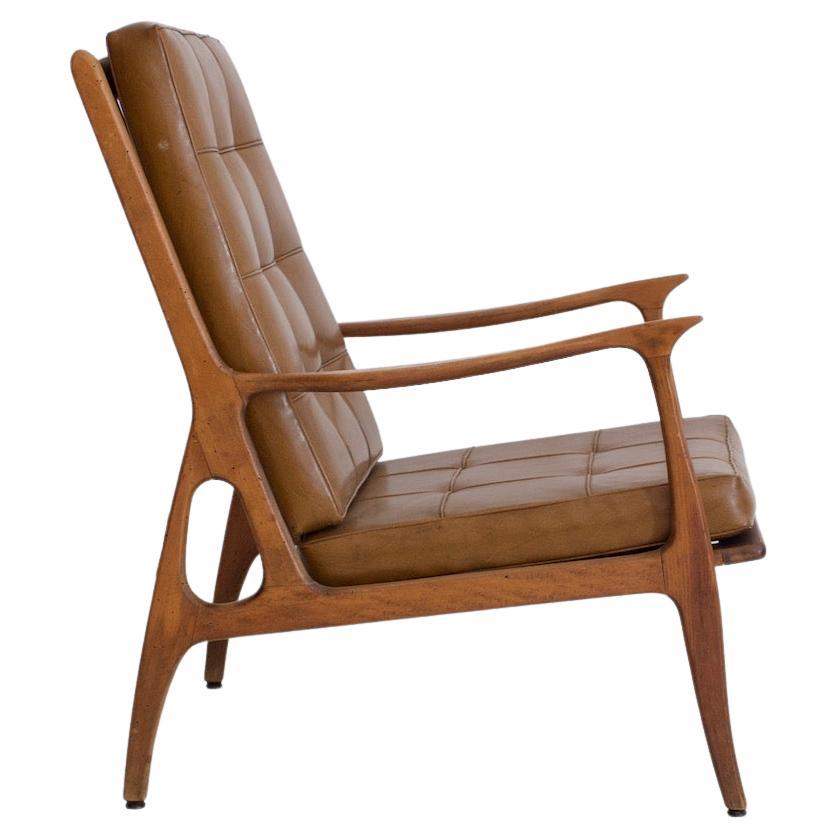 Brass Thin-Frame Chairs at 1stDibs | brass frame chair, thin frame ...