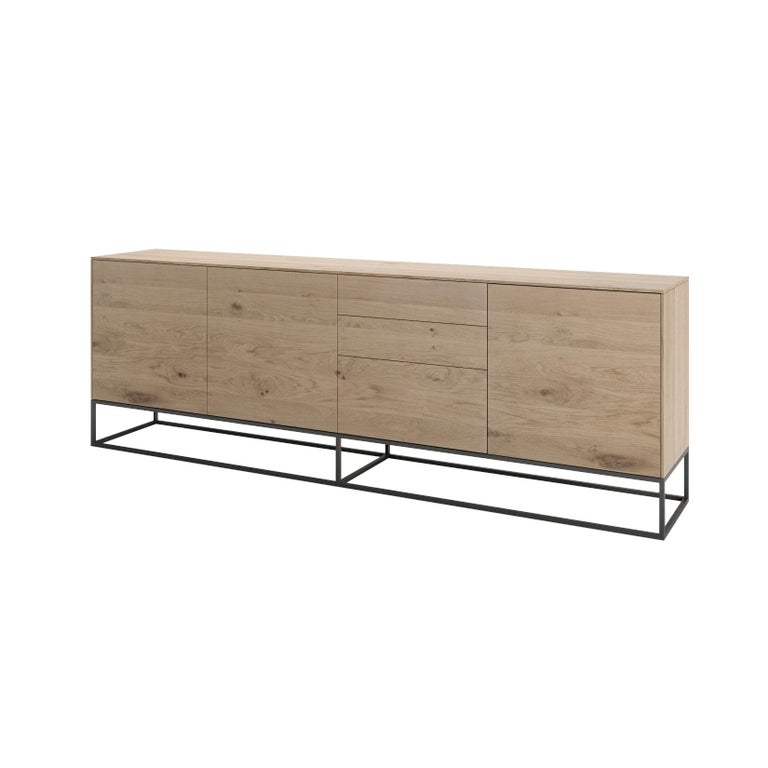Lounge Sideboard 3 Doors 3 Drawers For Sale at 1stDibs