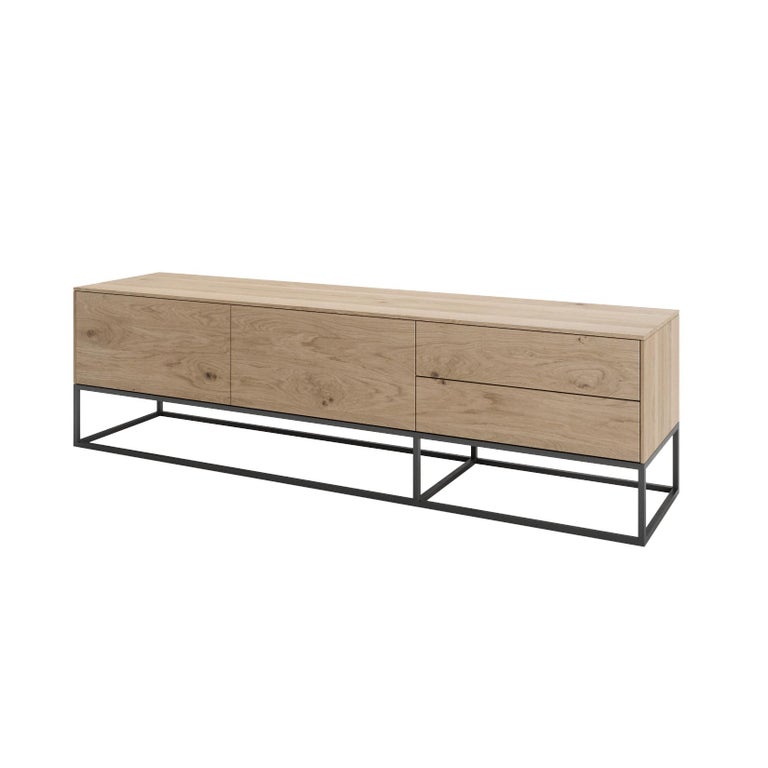 Lounge TV Stand 2 Doors 2 Drawers For Sale at 1stDibs