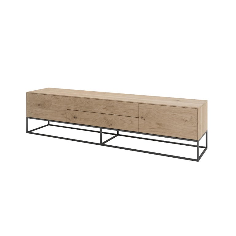 Lounge TV Stand 2 Doors 2 Drawers For Sale at 1stDibs
