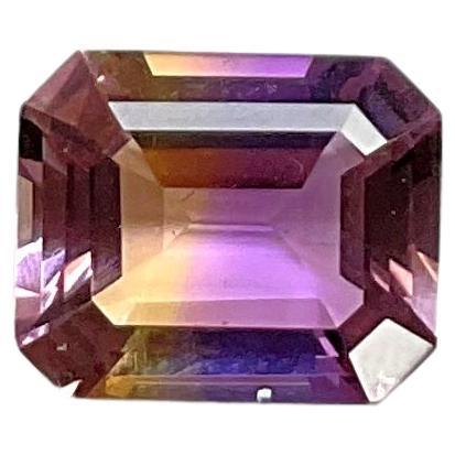Loupe clean 10.30 cts Ametrine Octagon Faceted Cut Stone For Jewelry ...
