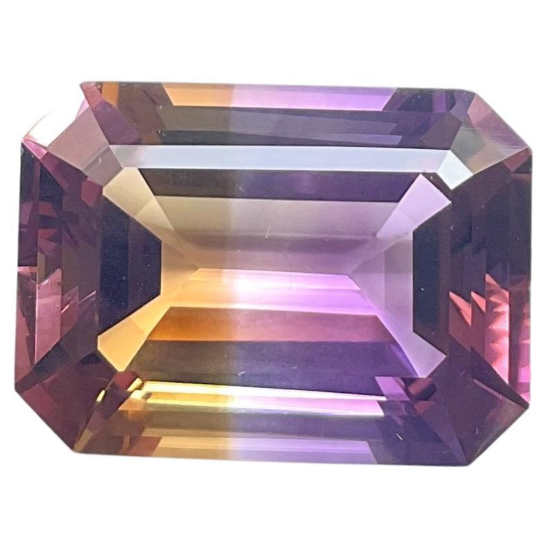 Loupe clean 73.50 cts Big Ametrine Octagon Faceted For Jewelry Natural ...