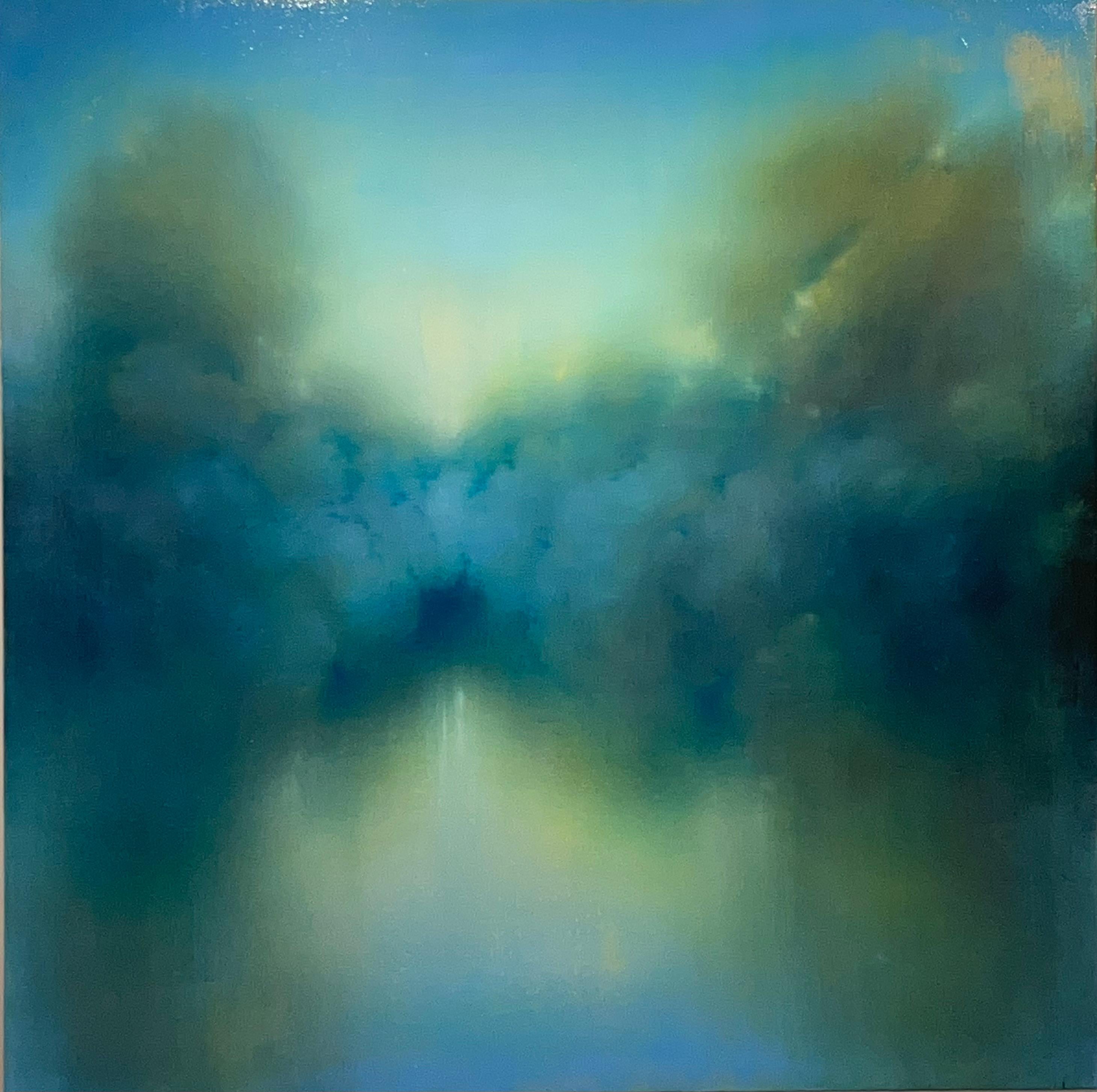 Louse Fairchild - Transient Light - original abstract oil landscape ...