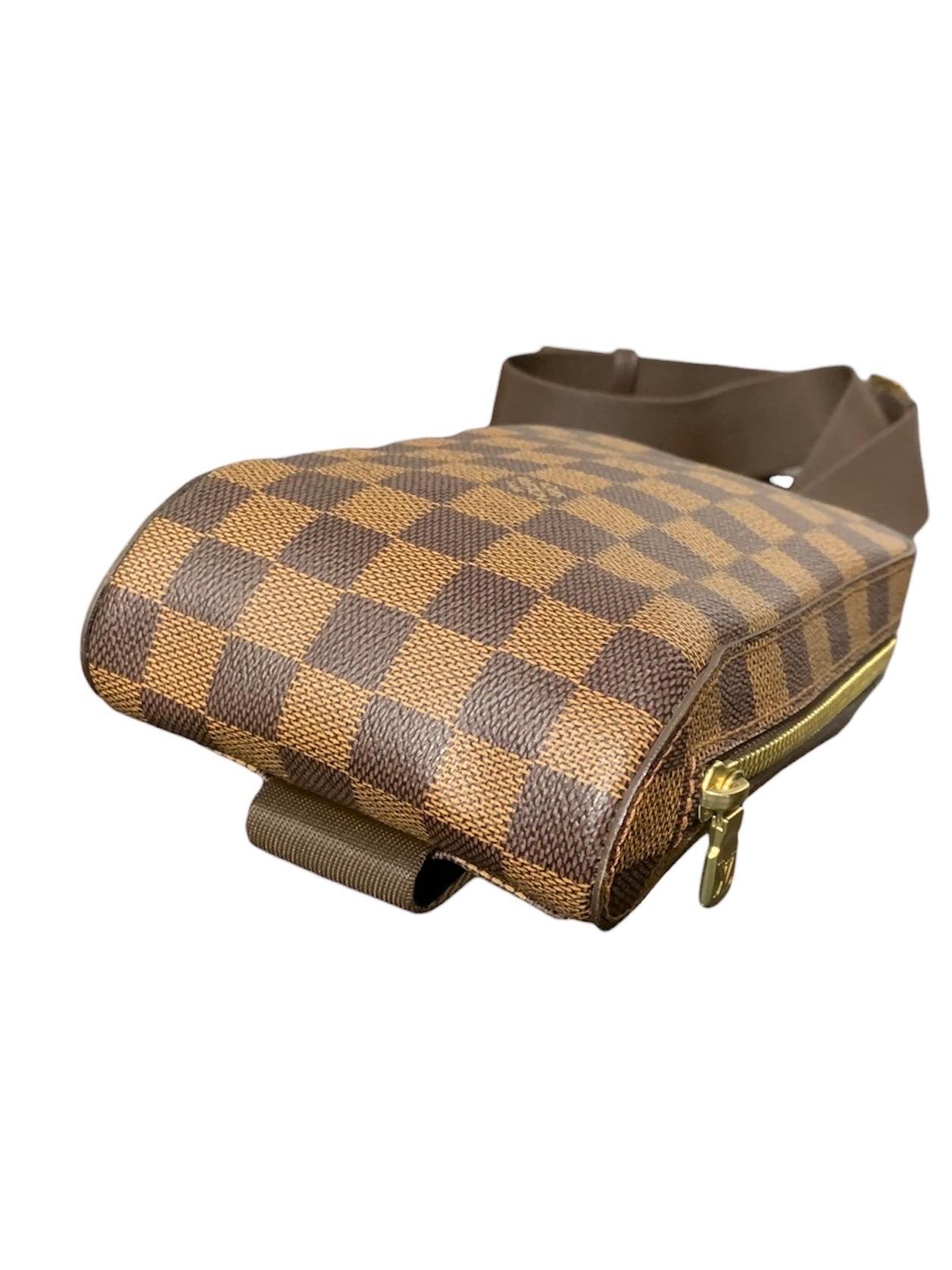 Lousi Vuitton Marsupio Geronimo Damier Ebene For Sale at 1stDibs