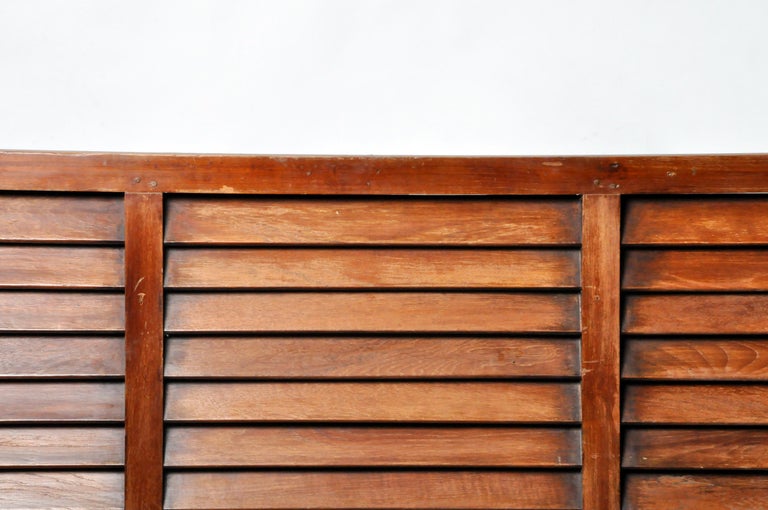 Louver Wall Section at 1stDibs