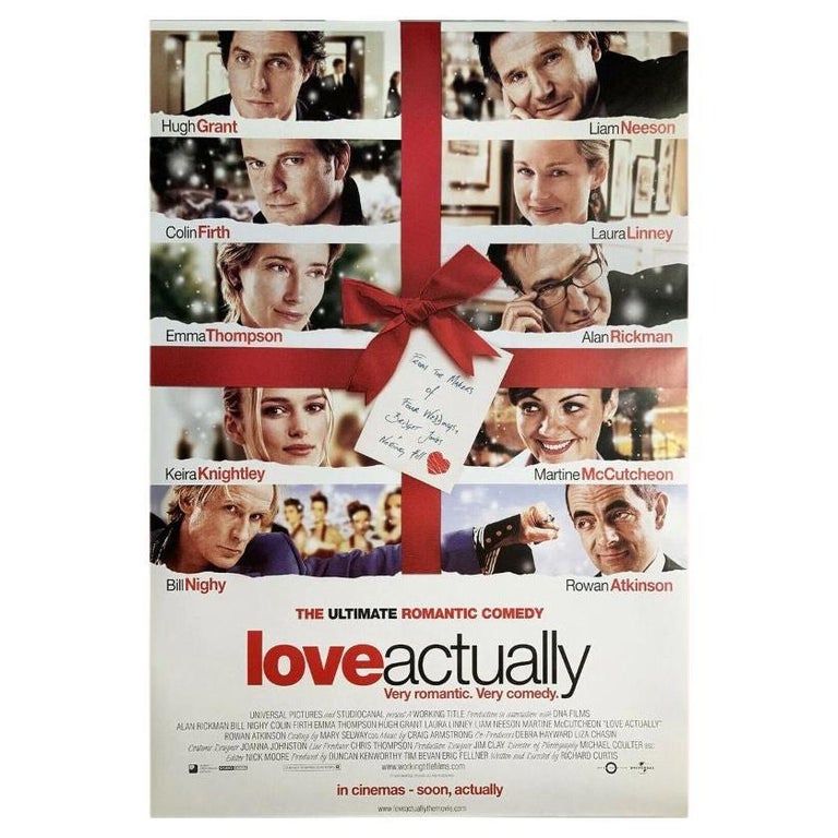 Love Actually, Unframed Poster, 2003 For Sale at 1stDibs