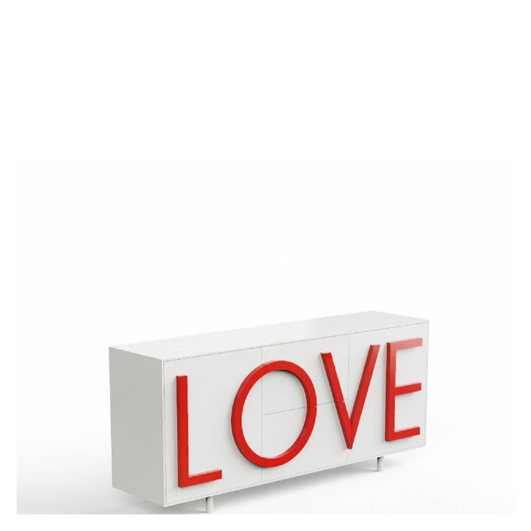 LOVE cabinet by Fabio Novembre for Driade For Sale at 1stDibs