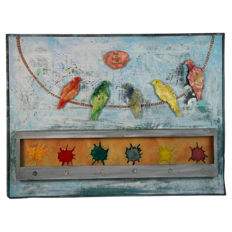 Love is Always the Answer Wall Sculpture For Sale at 1stDibs