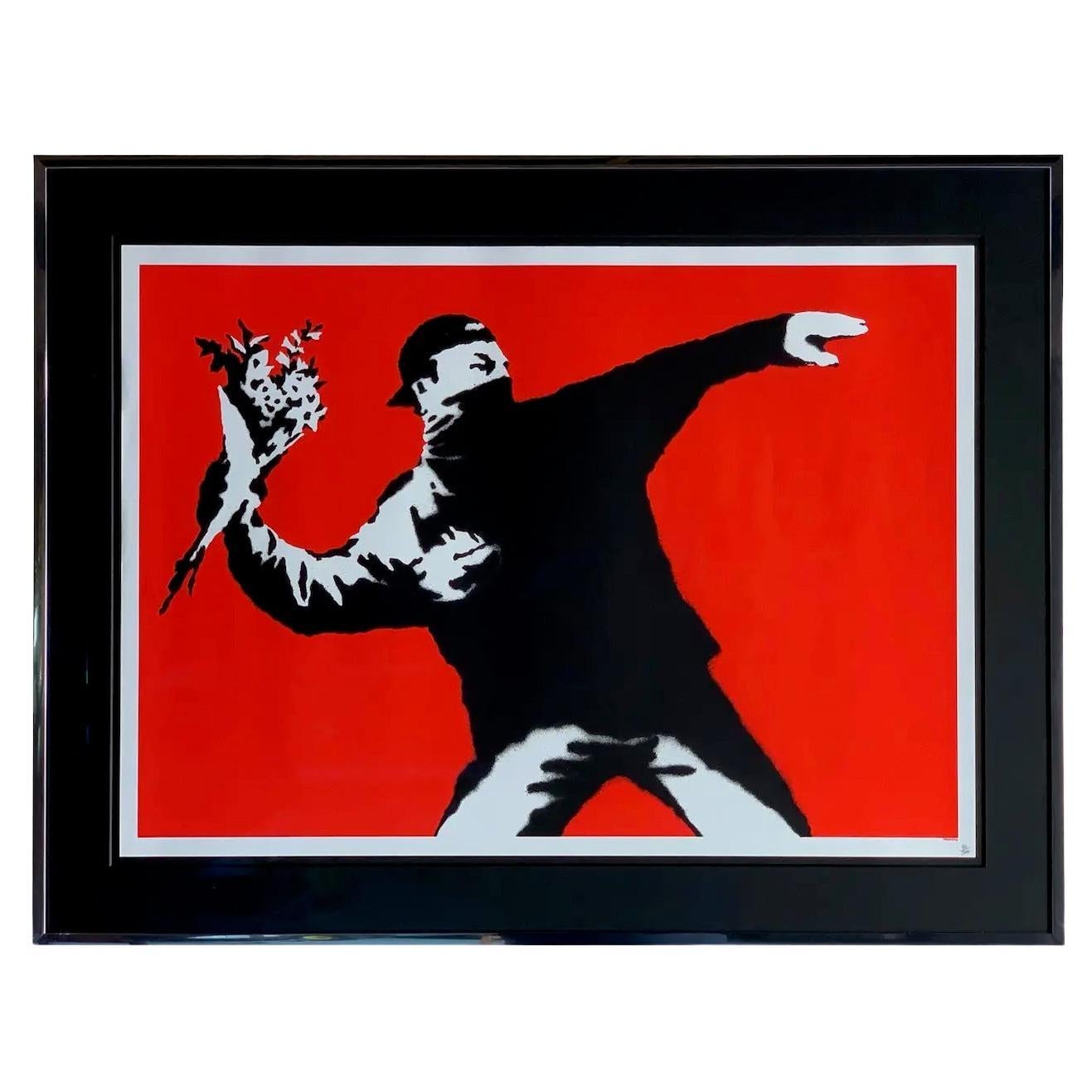 Bansky Flying Copper 2003 'Banksy British' at 1stDibs