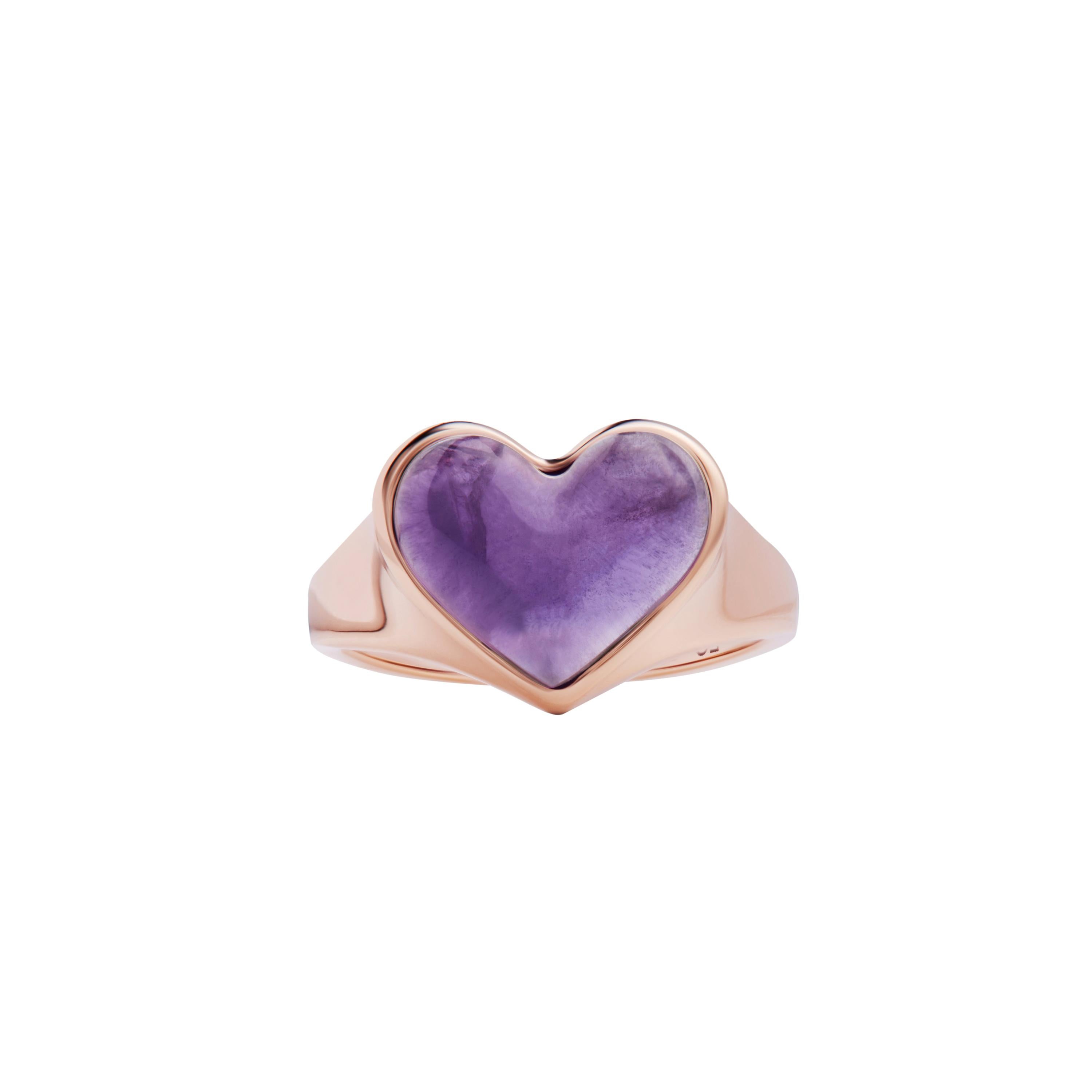 Amethyst "Lollipop" Ring For Sale at 1stDibs