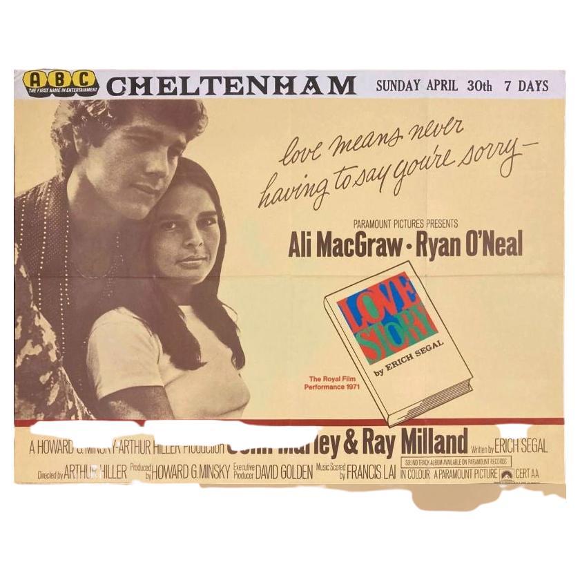 Love Story, 1970 Poster For Sale at 1stDibs
