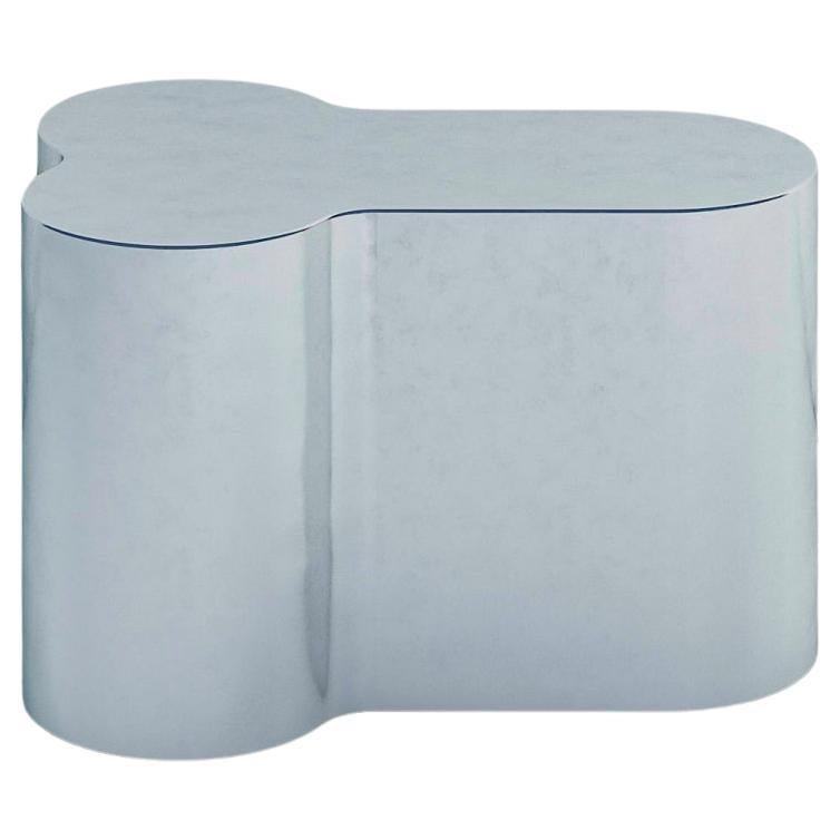 Stainless Steel Russian Doll Tables for Dennis Miller by Rockwell Group ...