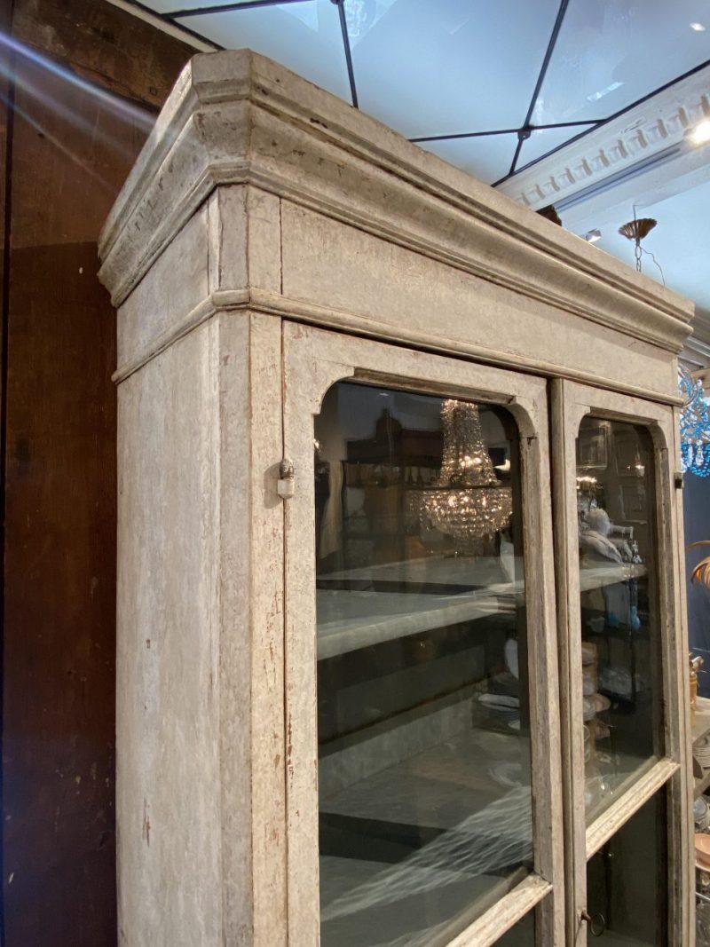 Lovely Antique Display Cabinet / Tallboy, France For Sale at 1stDibs
