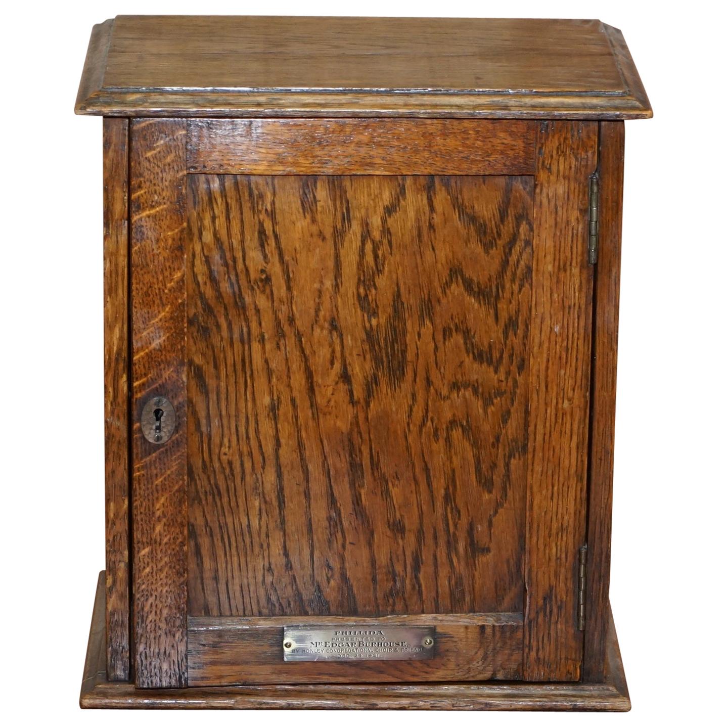 Antique original English safe with keys at 1stDibs