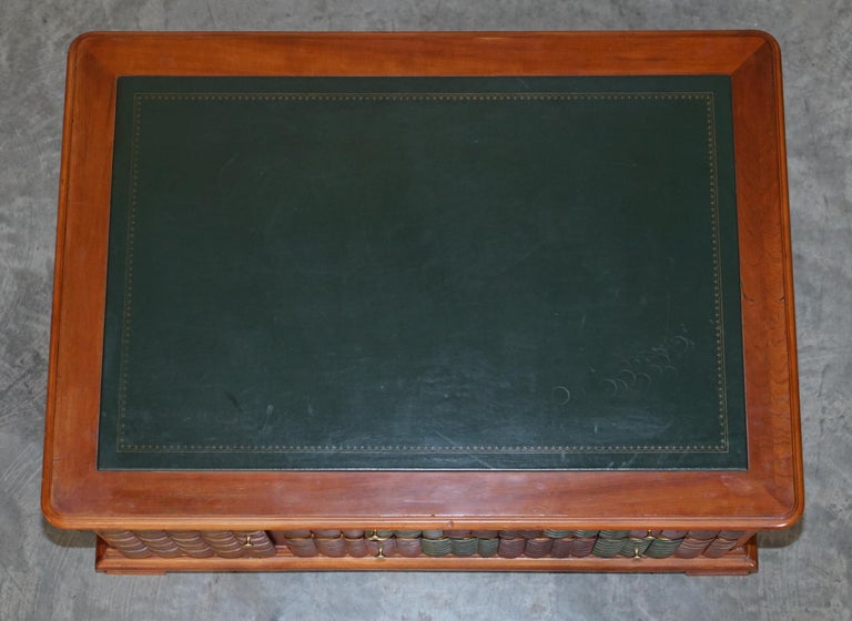 Lovely Large Faux Book Scholars Library Coffee Table with Large ...