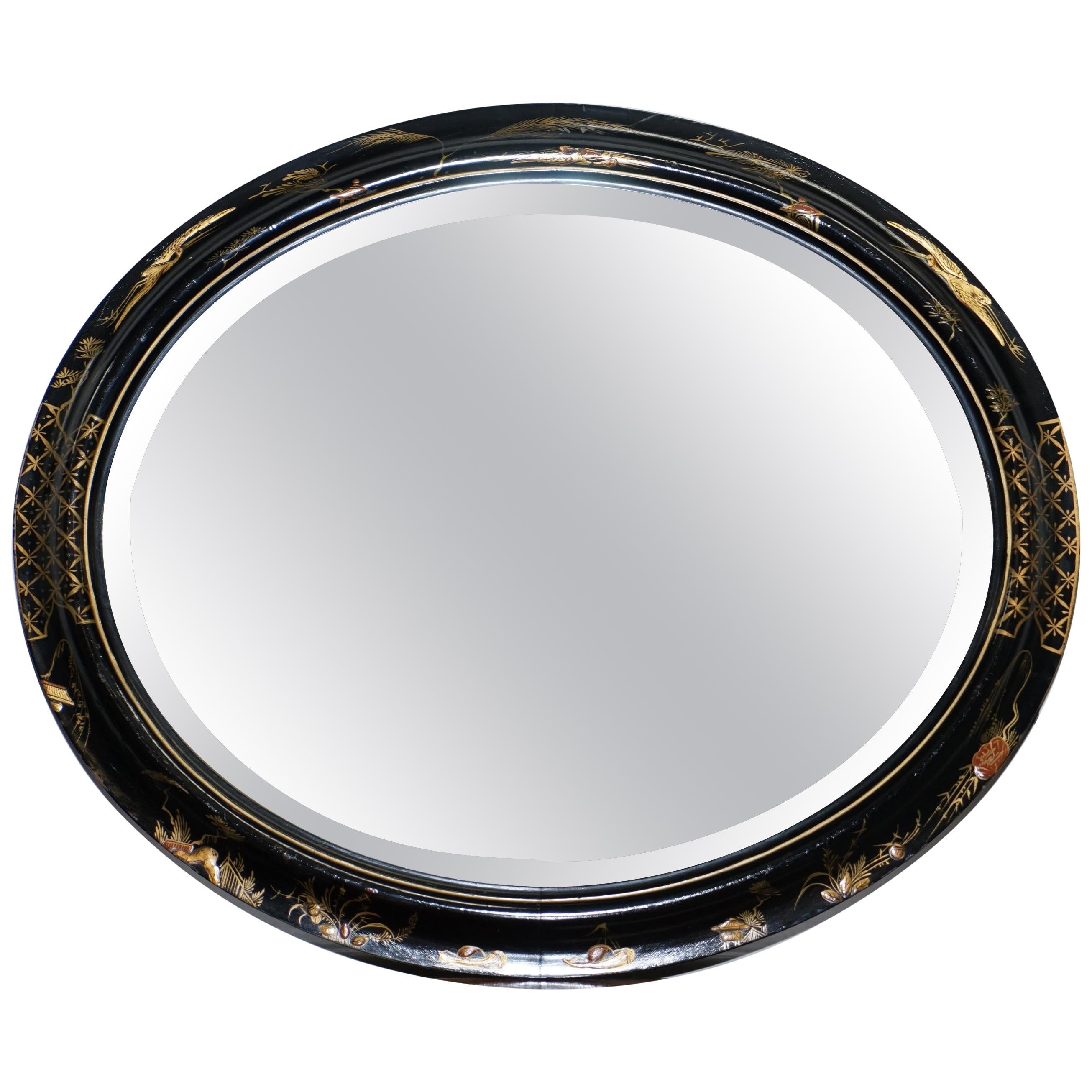Vintage Mirror Cranes - 2 For Sale on 1stDibs