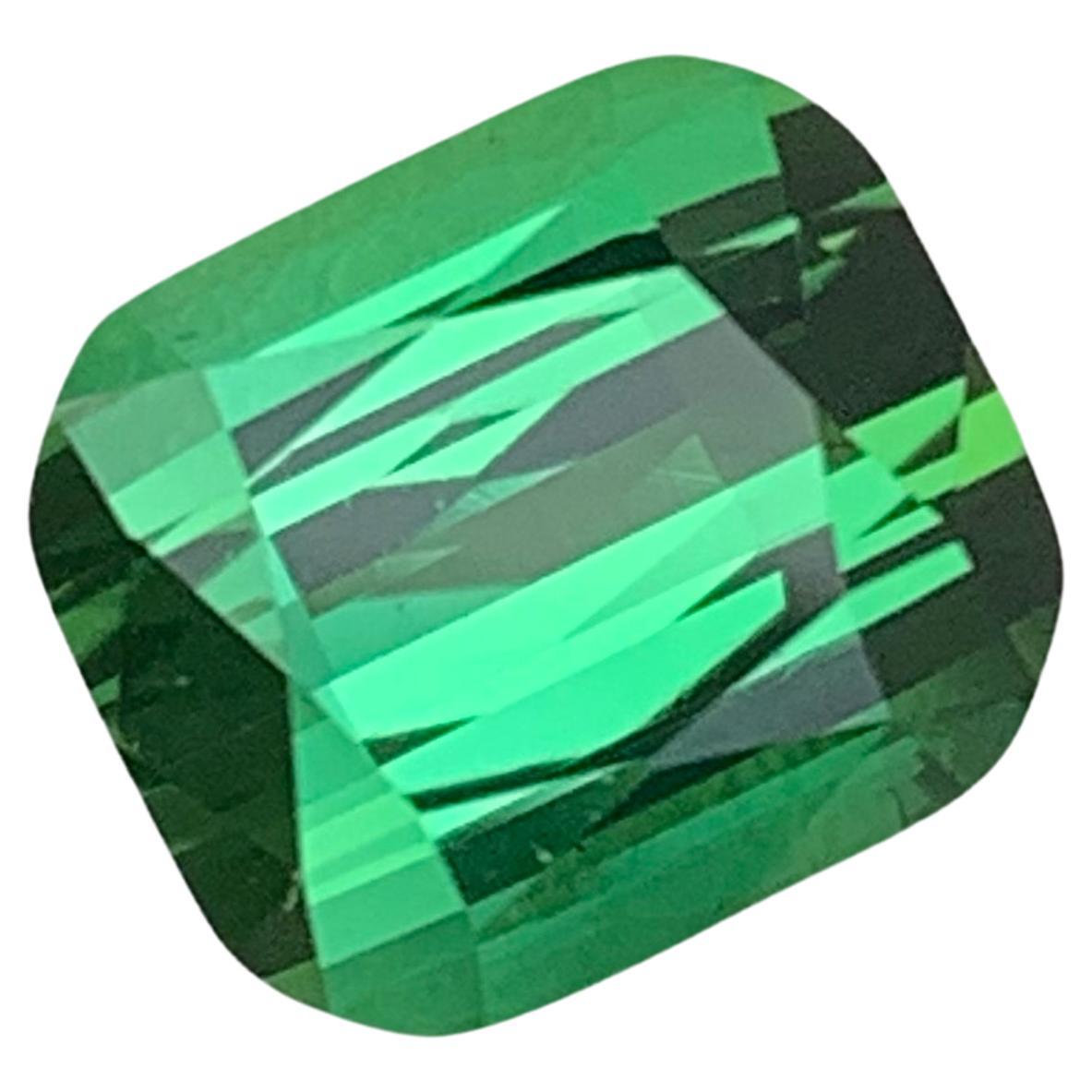 4.50 Carat Natural Faceted Mint Green Tourmaline October Birthstone For ...