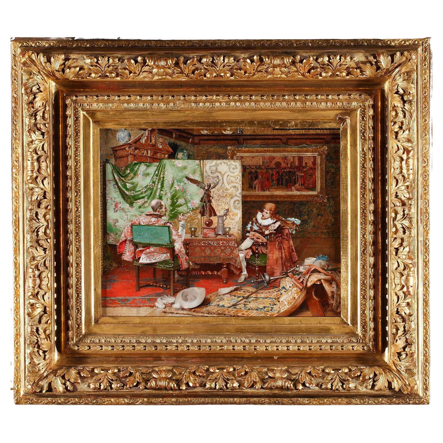 L'automne (c. 1885) by Emile Villa at 1stDibs