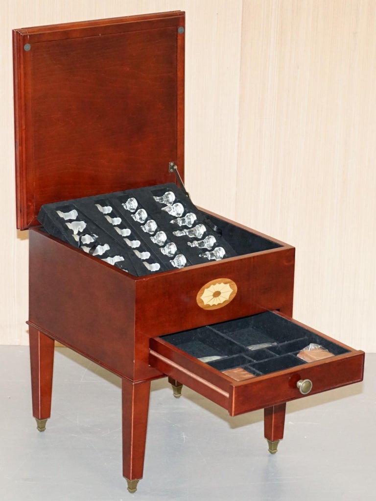 Lovely Small Games Table Metamorphic Chess Backgammon Board Sliding Top ...