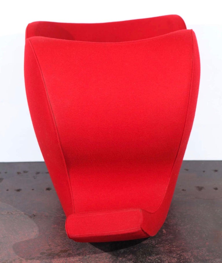 Lovely Soft Heart Rocking Chair by Ron Arad, Moroso at 1stDibs