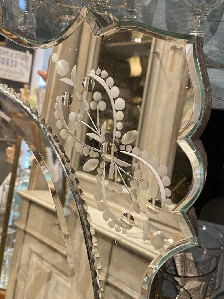 Lovely Venetian Mirror, circa 1920s-1930s, France For Sale at 1stDibs