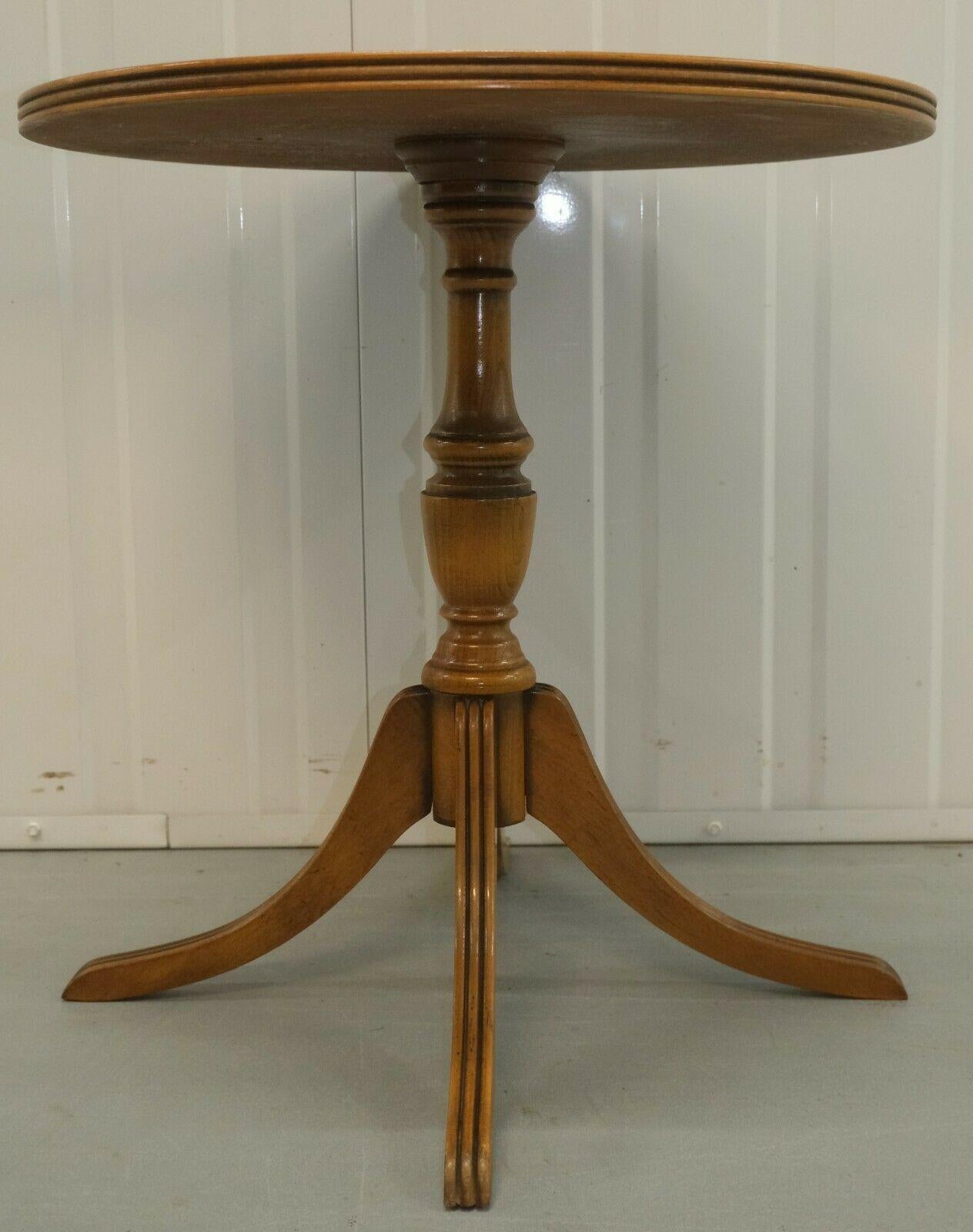 Lovely Victorian Walnut Light Brown Colour Side Table in Very Good ...
