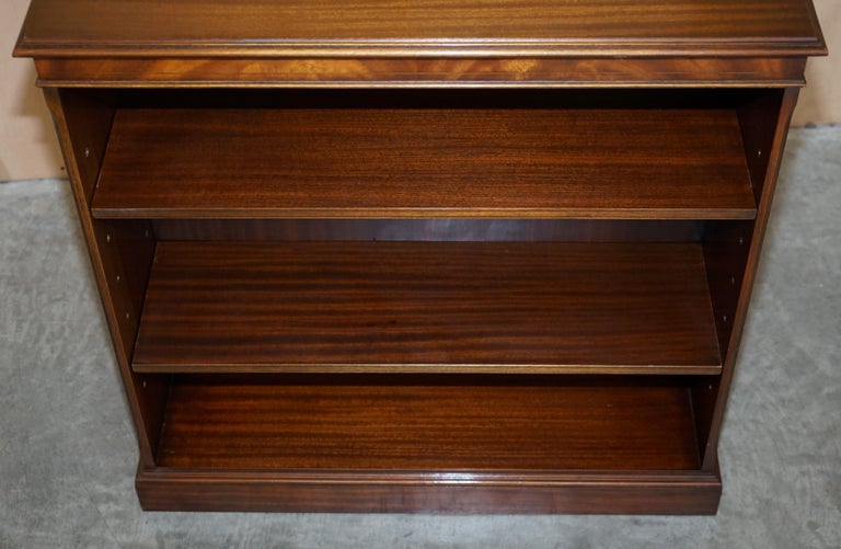 Lovely Vintage Bevan Funnell Flamed Hardwood Dwarf Open Library ...