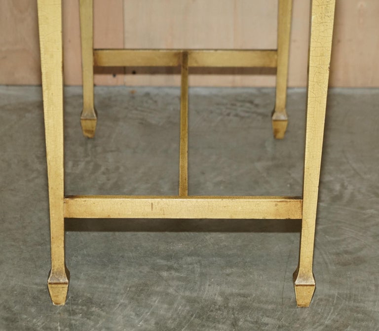 Lovely Vintage Chinese Chinoiserie Writing Table with Original Stool ...