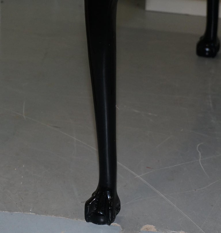 Lovely Vintage Specimen Italian Marble Dining or Centre Table Claw and ...