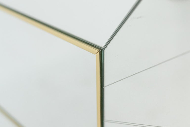 Lovely Wall Mirror by Alain Delon for Maison Jansen For Sale at 1stDibs
